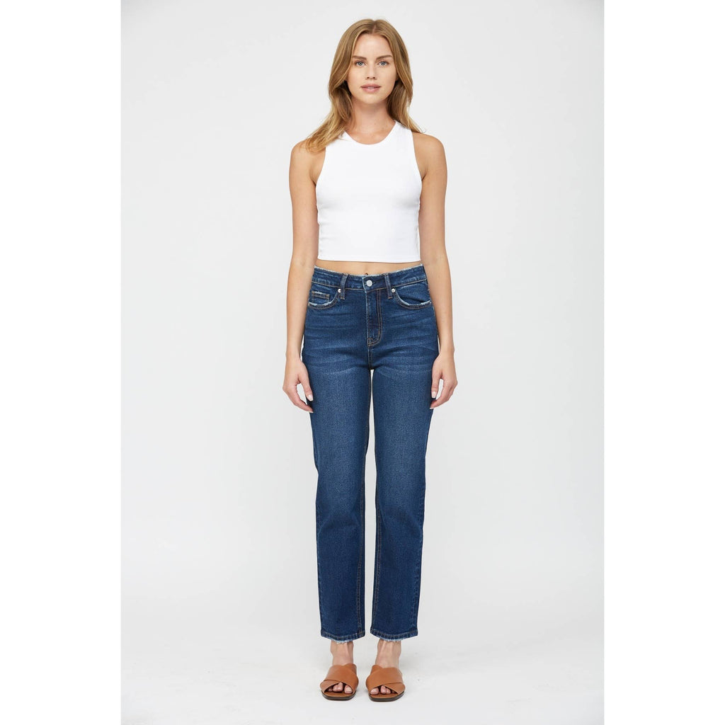 Super High Wedge Straight Leg at Maria Vincent Boutique