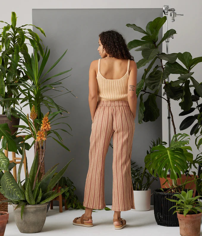 Known Supply Rust Sterling Pant at Maria Vincent Boutique